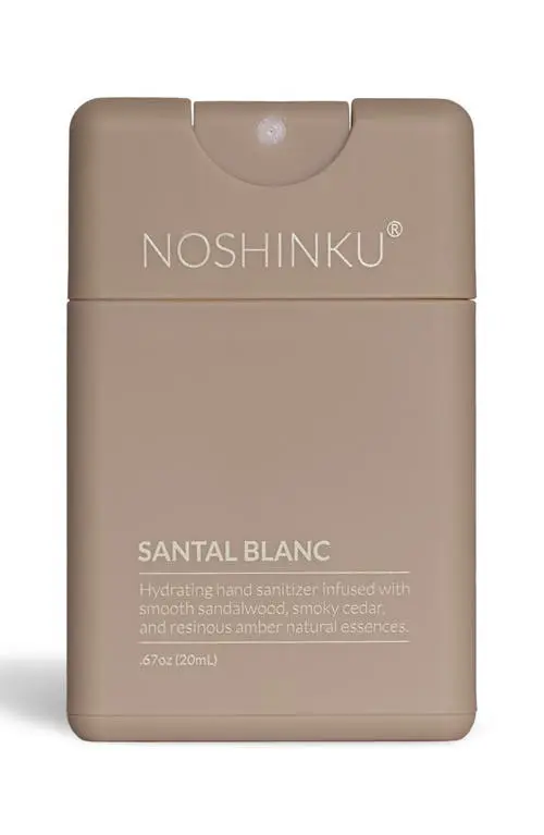 NOSHINKU Refillable Pear Blossom Tea Ultra Hydrating Pocket Hand Sanitizer - Beige
