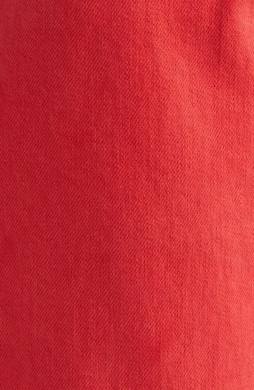 Versace Straight Leg Jeans - Red