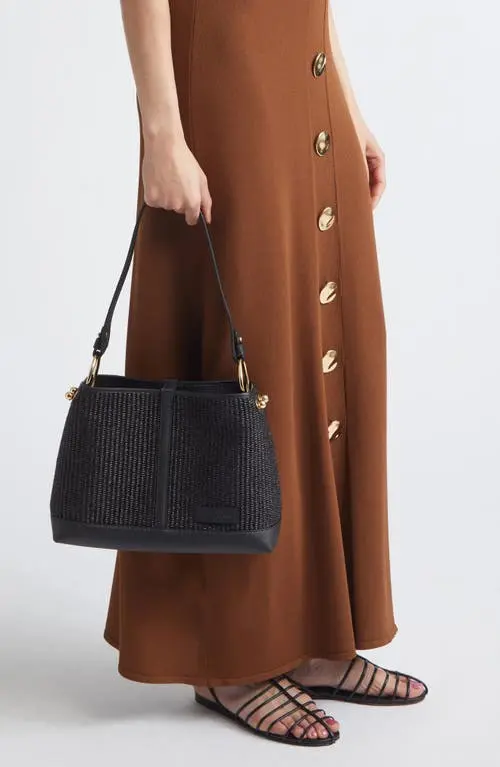 Strathberry Lana Raffia Hobo Bag
