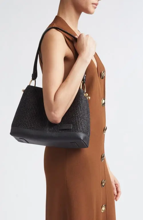Strathberry Lana Raffia Hobo Bag