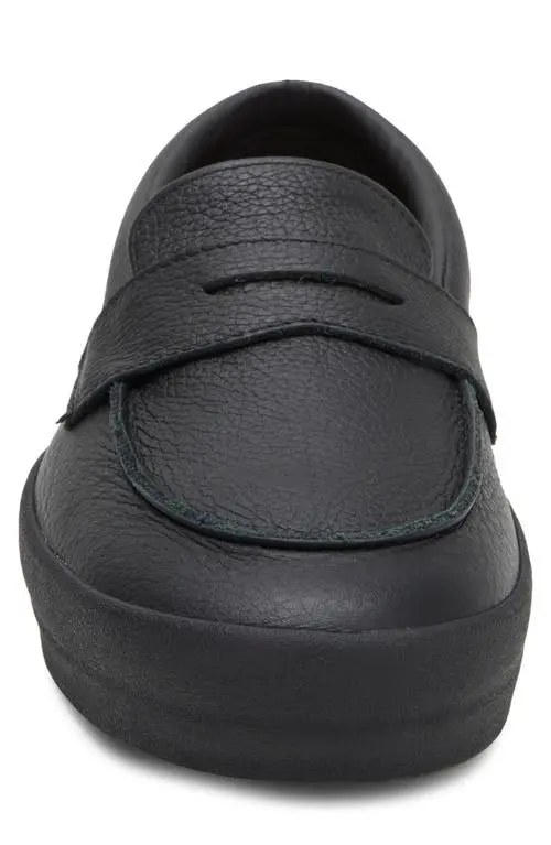 VANS Skate Loafer Sneakers - Pebbled Black