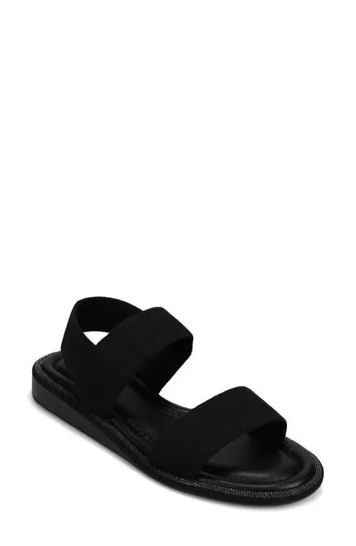 Vaneli Bordy Slingback Wedge Sandal - Black