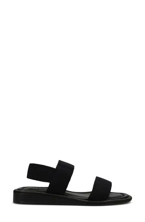 Vaneli Bordy Slingback Wedge Sandal - Black