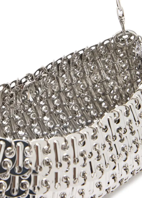 Rabanne 1969 Disc Shoulder Bag - Silver