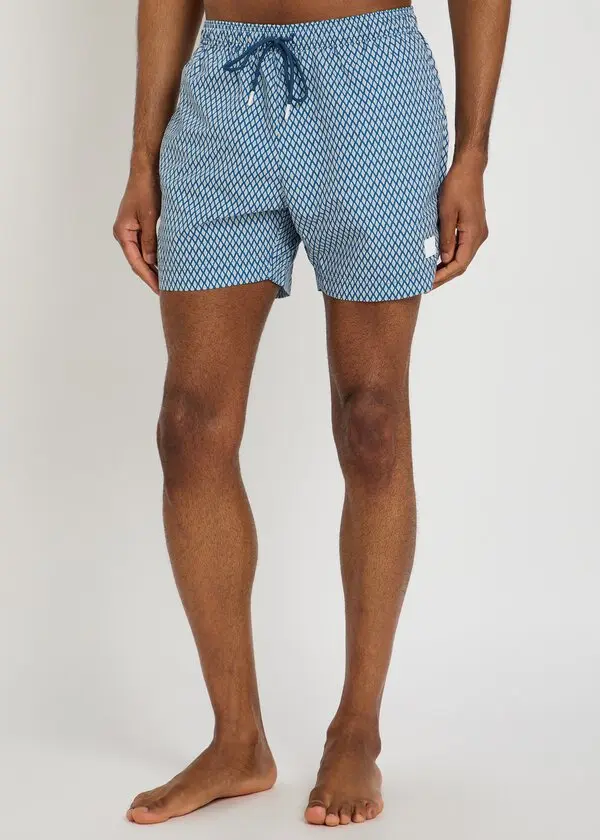 BOSS Patterned Swim Shorts