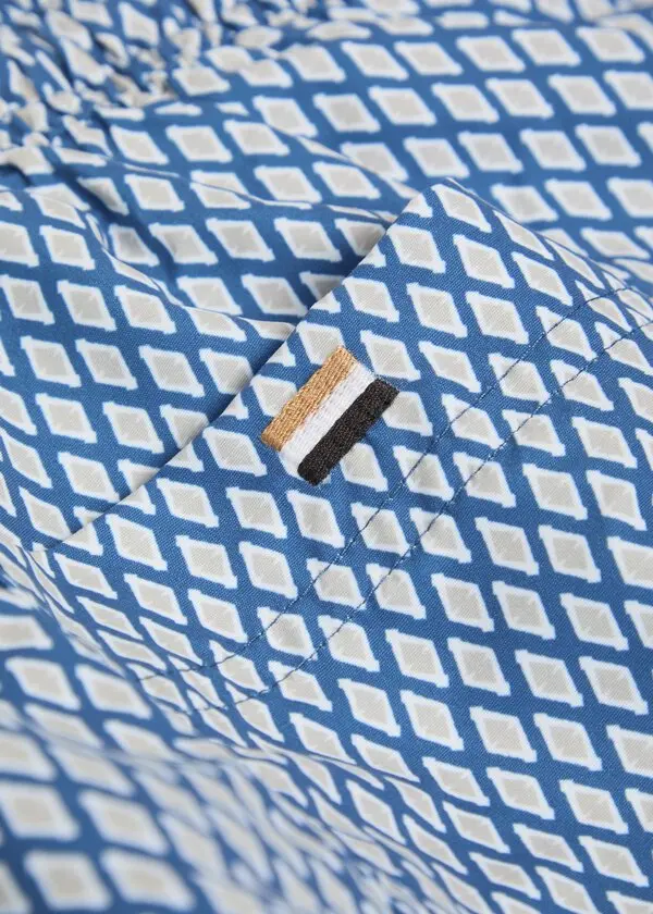 BOSS Patterned Swim Shorts
