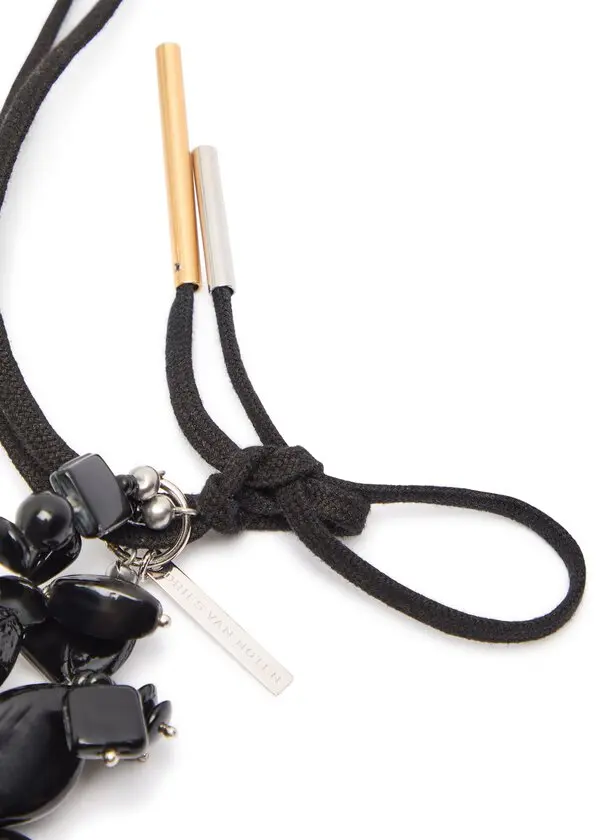 Dries Van Noten Clustered Beaded Necklace