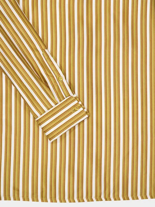 PAULA Petra Sun Stripes Silk Twill Shirt