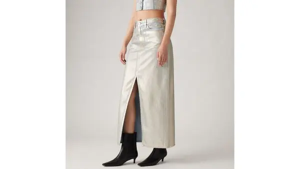 LEVI'S Ankle Column Skirt - Optical Illusion