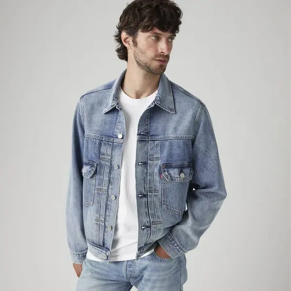 LEVI'S Type Ii Selvedge Trucker Jacket - Blue Sky