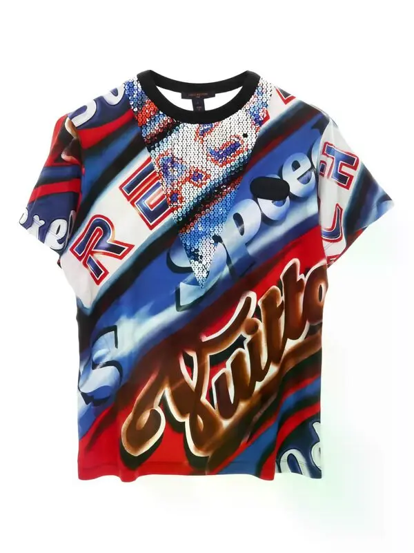 LOUIS VUITTON 2010s Printed T-shirt
