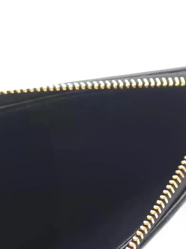 Miu Miu 2020s Matelassé Card Holder - Black
