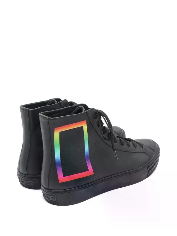 LOUIS VUITTON Tattoo Line High-top Sneakers