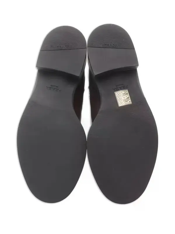 Prada 2020s Leather Chelsea Boots