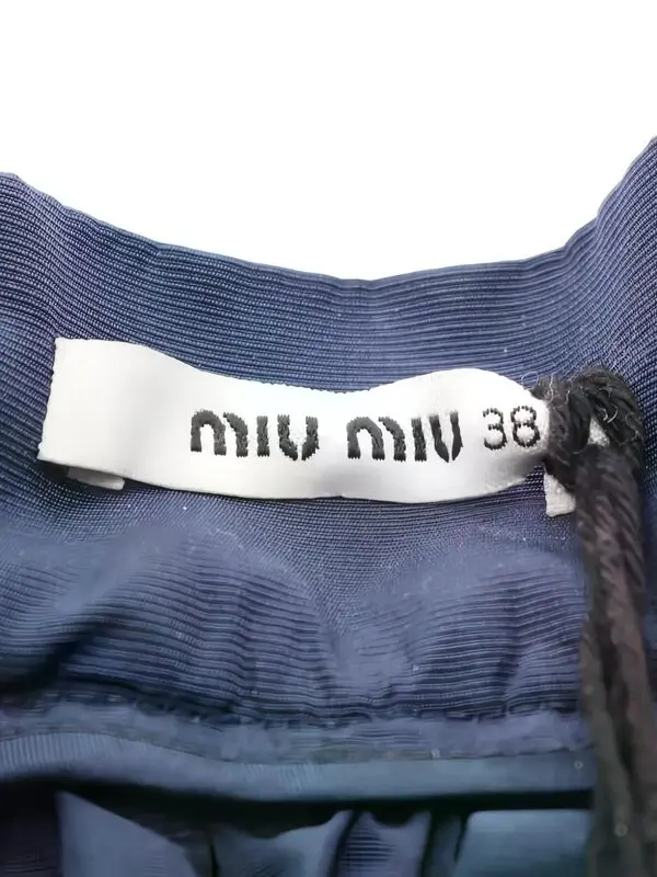 Miu Miu Blair Pleated Skirt