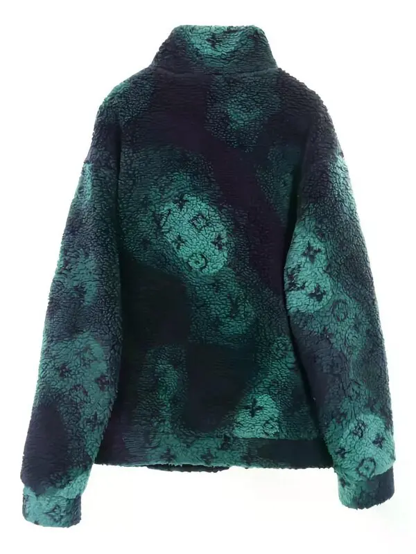 LOUIS VUITTON Monogram Jacquard Zip Jacket