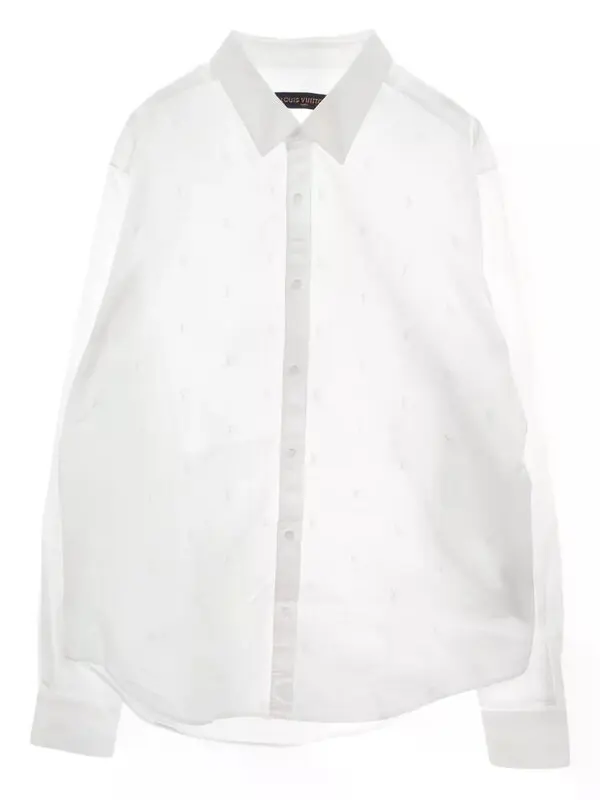 LOUIS VUITTON 2000s Buttoned Long-sleeve Shirt
