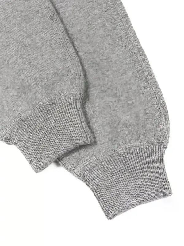 Prada 2010s Knitted Trousers With Triangle Logo