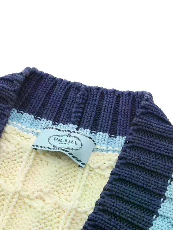 Prada Cable-knit Vest