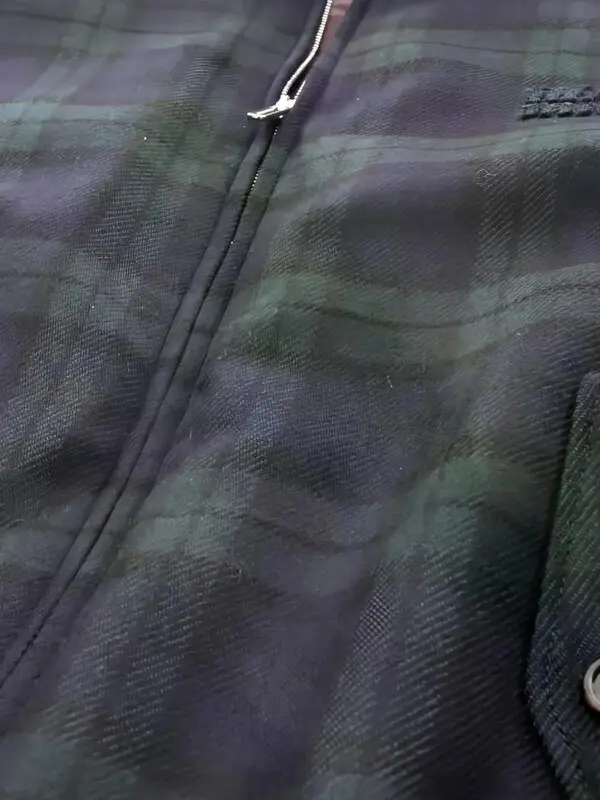 Miu Miu Checked Bomber Jacket