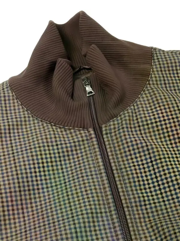 Prada Check-pattern Jacket