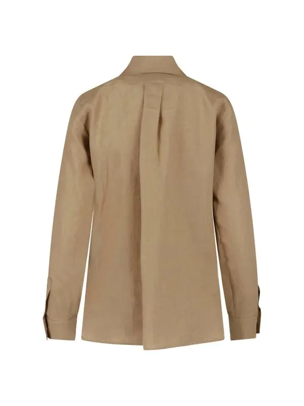 Max Mara Linen Falasco Shirt - Brown