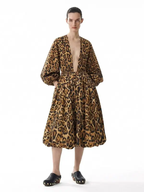 Alaïa Animal Print Bodysuit - Multi
