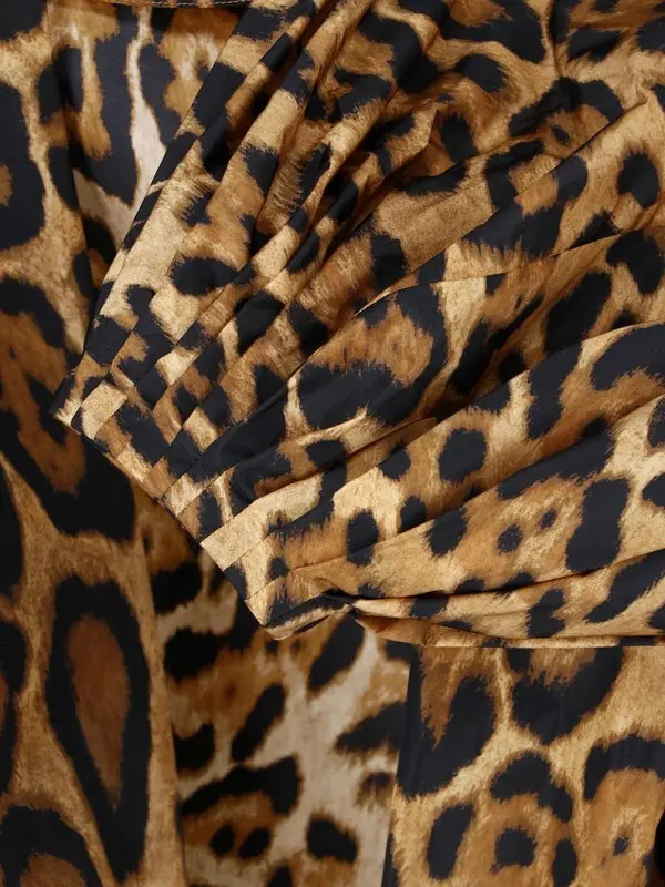 Alaïa Animal Print Bodysuit - Multi