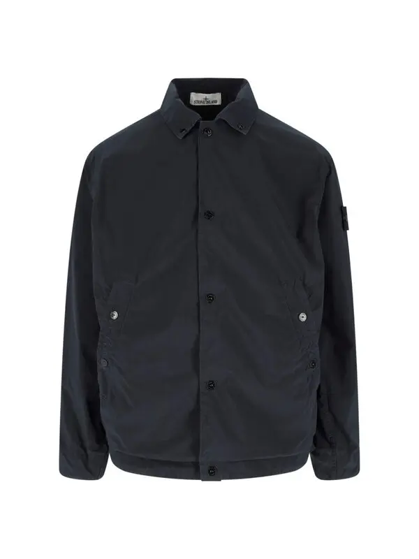 Stone Island Light Compact Touch Jacket - Blue