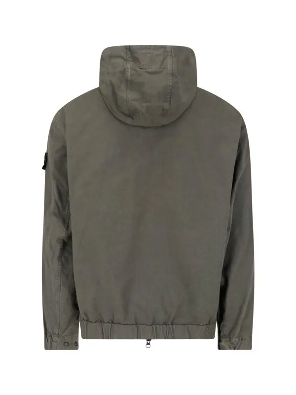 Stone Island Ripstop Jacket - Gray