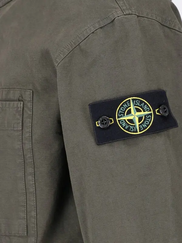 Stone Island Ripstop Jacket - Gray