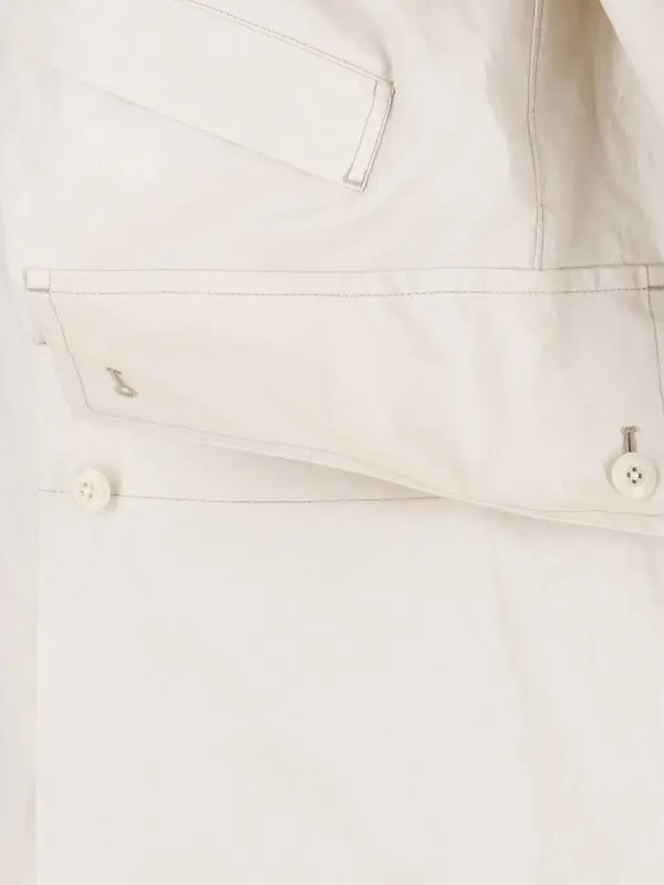 LEMAIRE Technical Linen Jacket - Cream