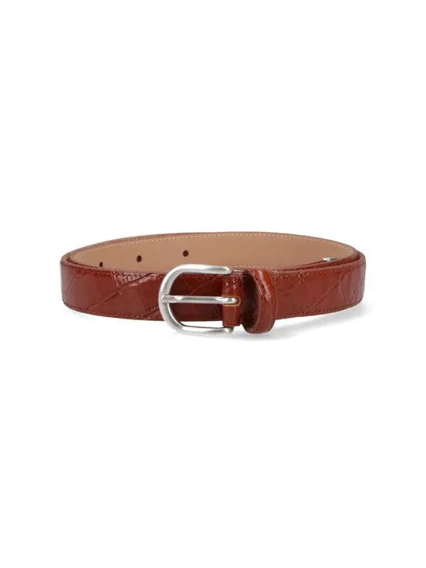MFPEN Leather Belt - Brown