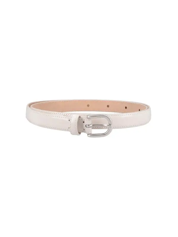 MFPEN Leather Belt - White