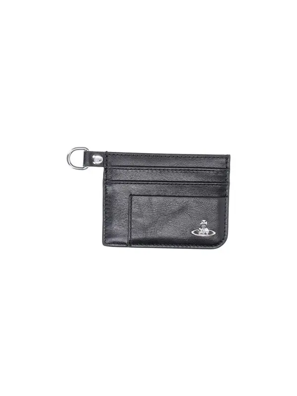 VIVIENNE WESTWOOD Cardholder "flat Chain - Black