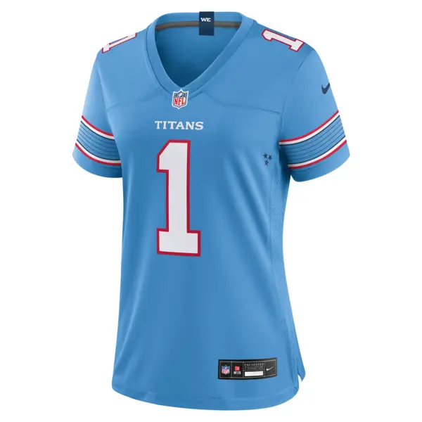Nike Cameron Ward Tennessee Titans Nfl Game Jersey - Blue