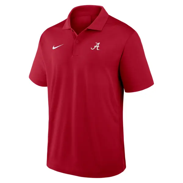 Nike Alabama Primetime Victory Plus Dri-fit College Polo - Red