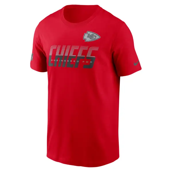 Nike Kansas City Chiefs Sideline Team Issue Dri-fit Nfl T-shirt - Red
