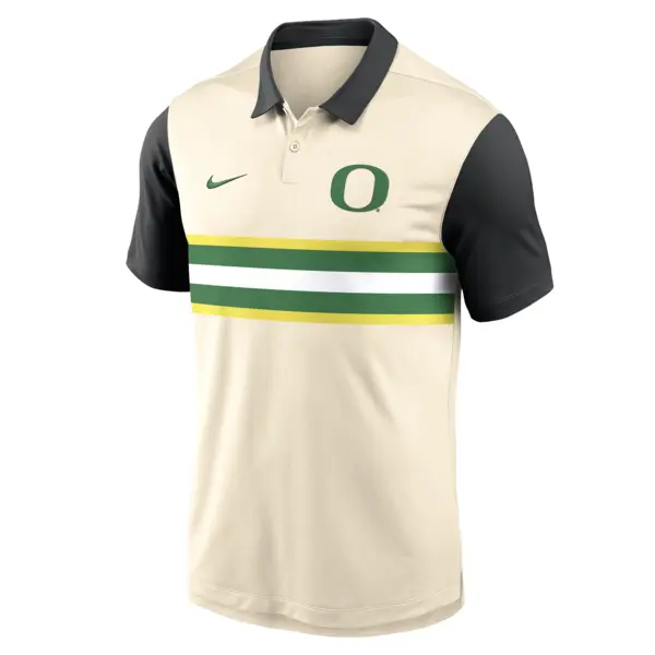 Nike Dri-fit College Polo - Brown