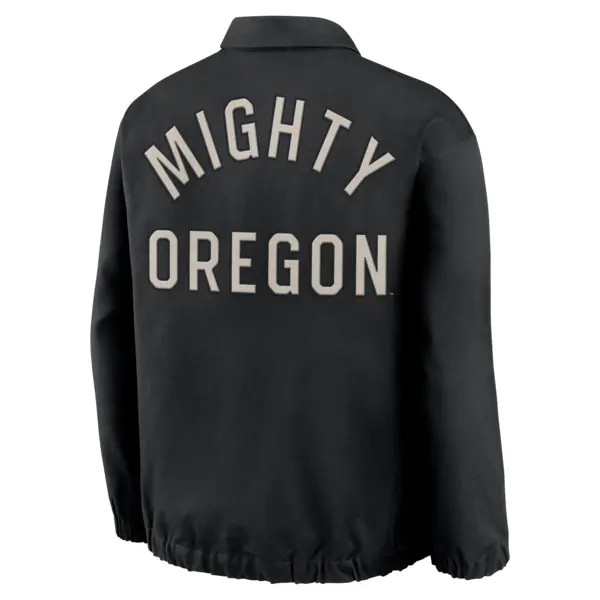Nike Oregon Local Twill College Full-zip Jacket - Black
