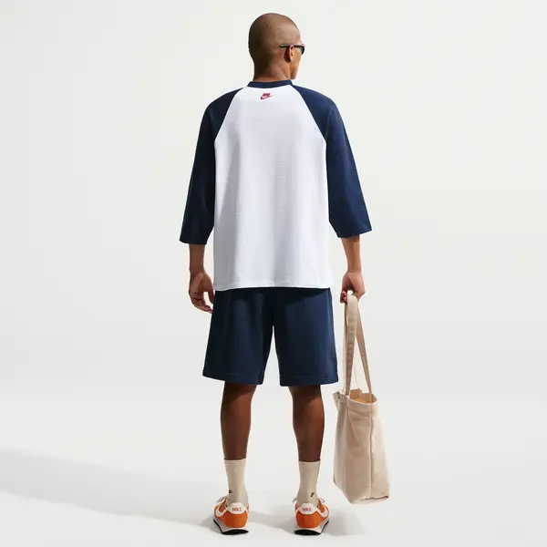 Nike Club 3/4-sleeve Raglan Top