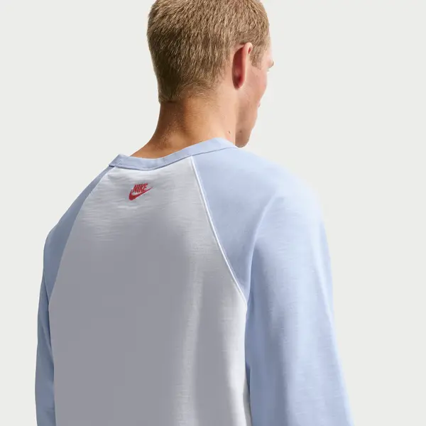 Nike Club 3/4-sleeve Raglan Top