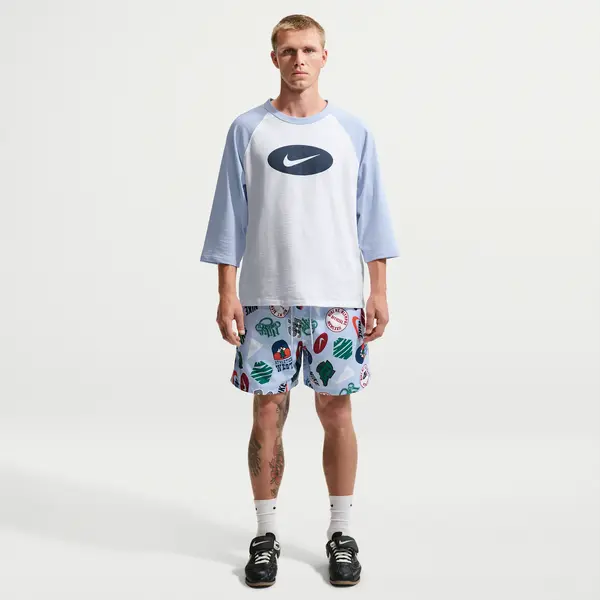 Nike Club 3/4-sleeve Raglan Top