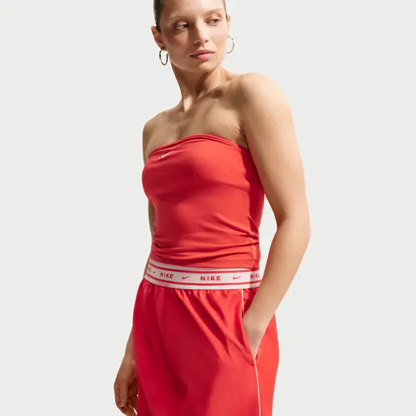 Nike Satin Skirt With Jacquard Waistband