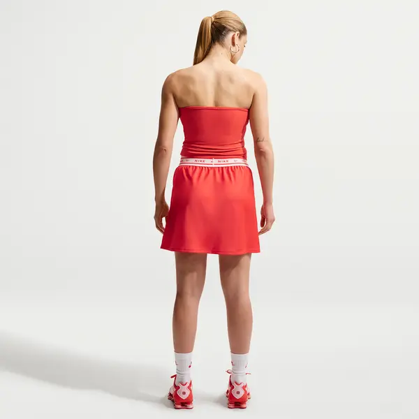 Nike Satin Skirt With Jacquard Waistband