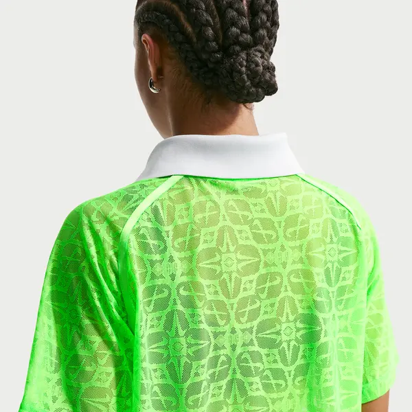 Nike Sportswear Loose Lace Polo Jersey Top