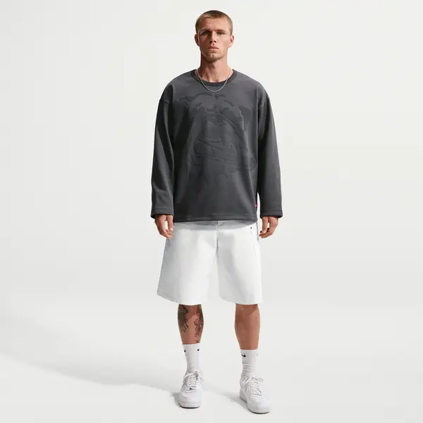 Nike Life Midweight Crew - Grey
