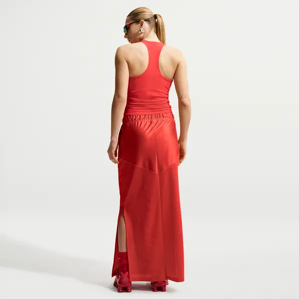 Nike Sportswear Tight Sheer Tank Top - Red