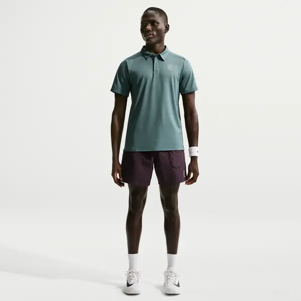Nike Court Advantage Dri-fit 6" Tennis Shorts - Red