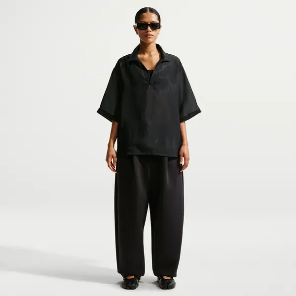 Nike Sportswear Oversized Sheer Top - Black